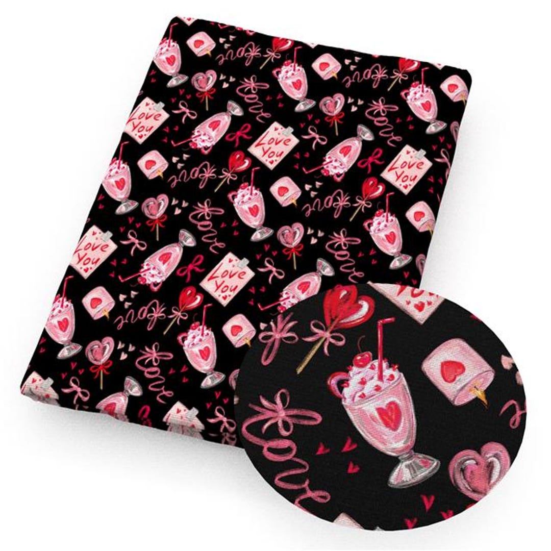 Love Smothie Fabric by the Yard - Etsy
