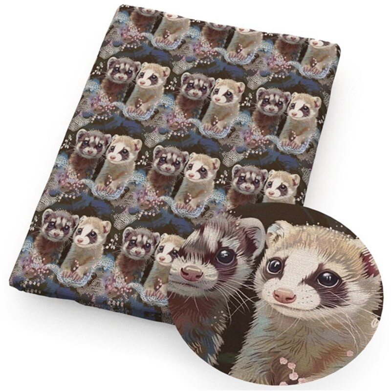 Ferret Fabric - Etsy