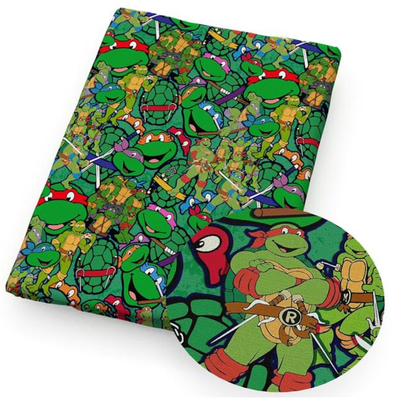 Turtle Fabric - Etsy