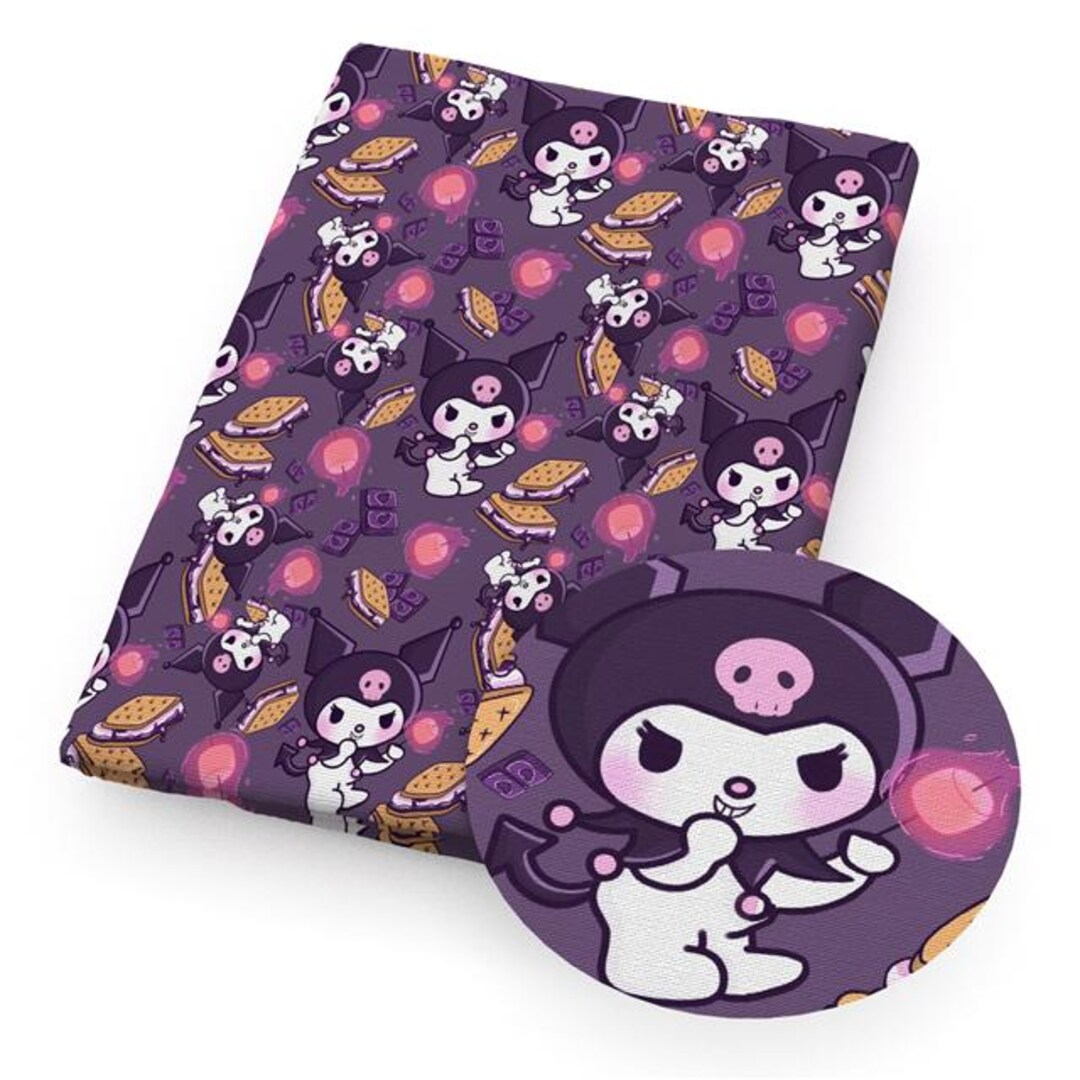 Gothic Bunny Cookies Fabric by the Yard - Etsy