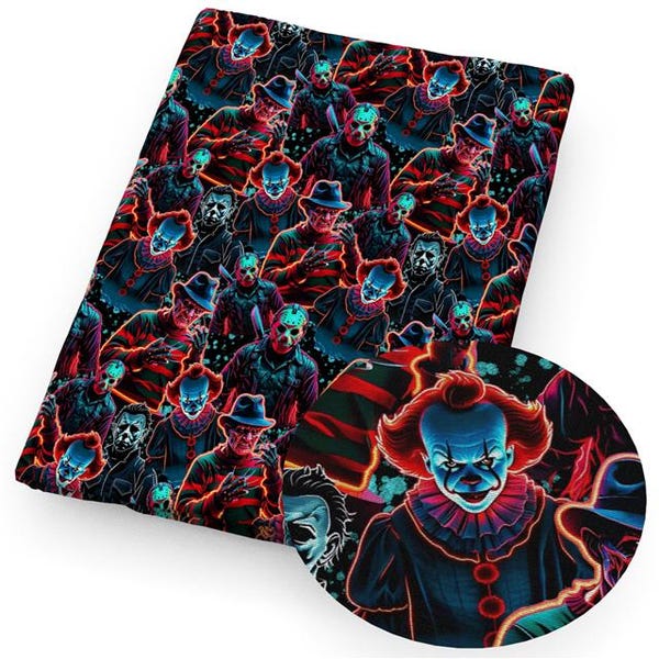 Horror Fabric - Etsy