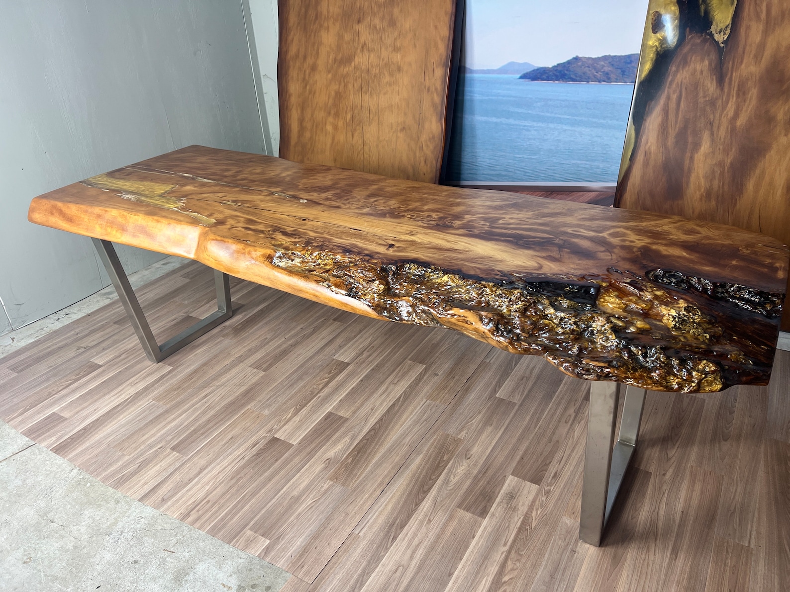 Ancient Kauri (swamp Kauri) Console Study Dining or Wall Art: A Museum ...