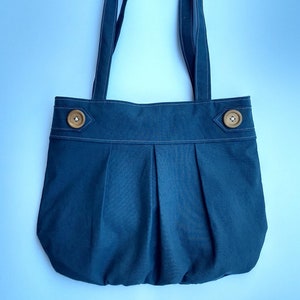 Pleated Tote Bag Purse Pdf Sewing Pattern - Easy Pattern for Beginners ...