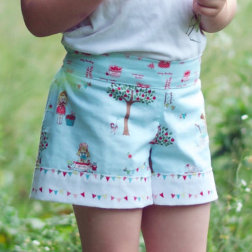 Bubble Shorts PDF Sewing Pattern Instant Download Sizes 12 | Etsy