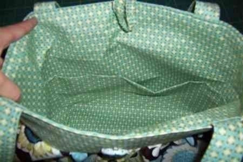 PDF Sewing Pattern - Gathered or Pleated Tote Bag - by Aivilo Charlotte ...