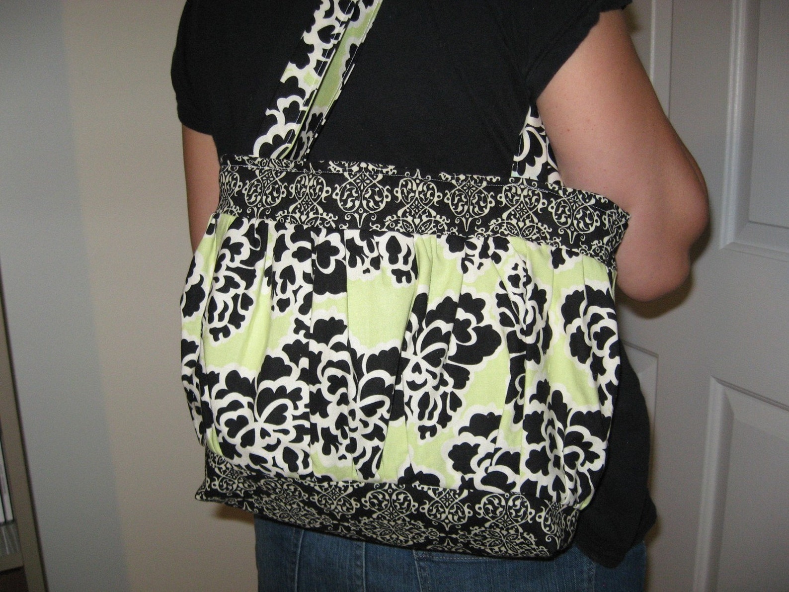 PDF Sewing Pattern - Pouf Purse - Tote Bag in Adult and Child Sizes ...