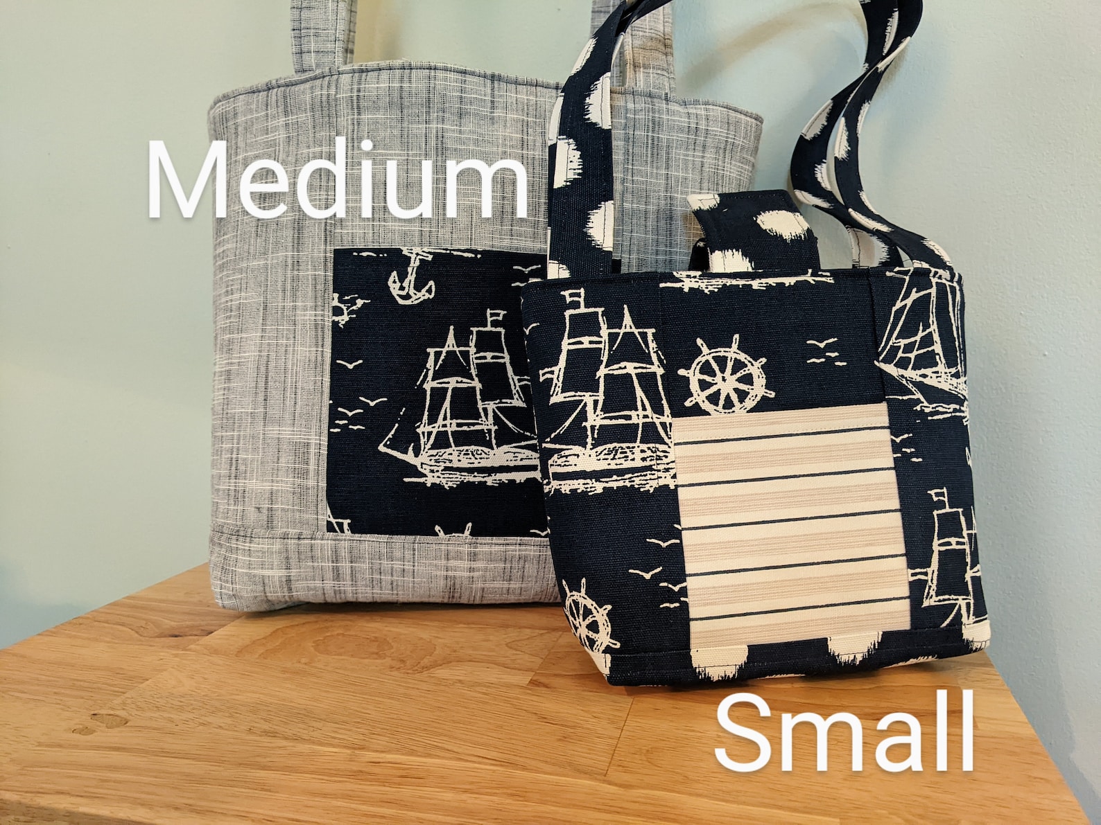 Everyday Tote Bag Easy PDF Purse Sewing Pattern 3 Sizes to - Etsy