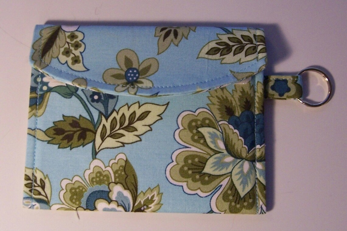 PDF Sewing Pattern - Key Chain Coin Purse / Pouch Wallet - Easy Project ...