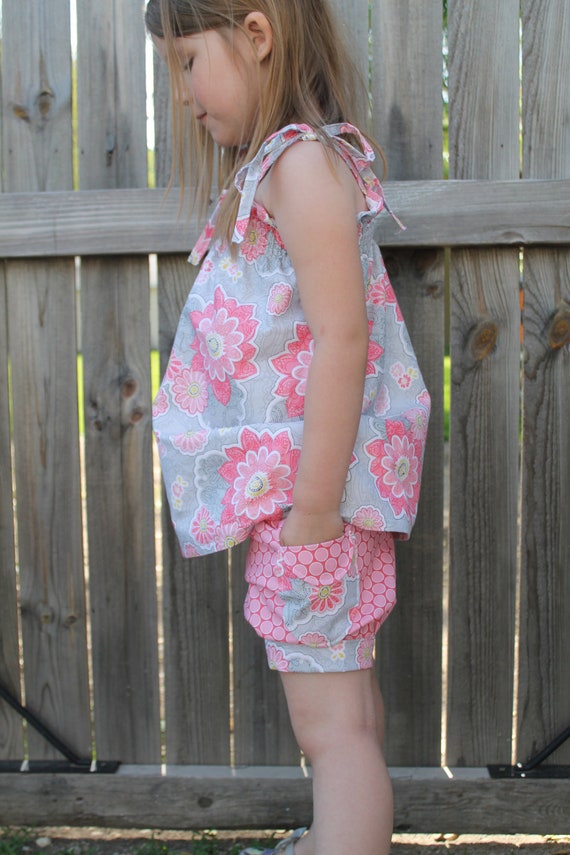 Bubble Shorts Sewing Pattern Free Tie Hem Shorts Sewing Pattern For