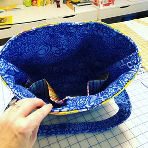 Basic Tote Bag PDF Sewing Pattern - DIY Purse Tutorial - Etsy