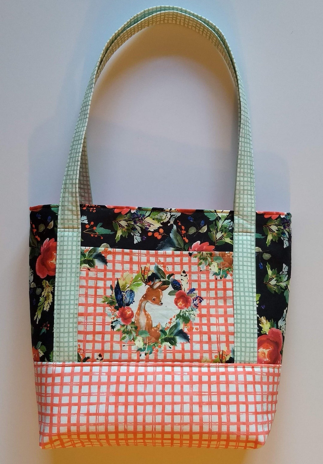 Basic Tote Bag Easy Sewing Pattern PDF by Aivilo Charlotte Designs - Etsy