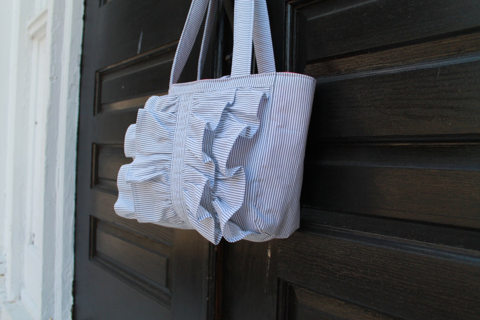 Ruffle Tote Bag PDF Sewing Pattern Instant Download DIY - Etsy