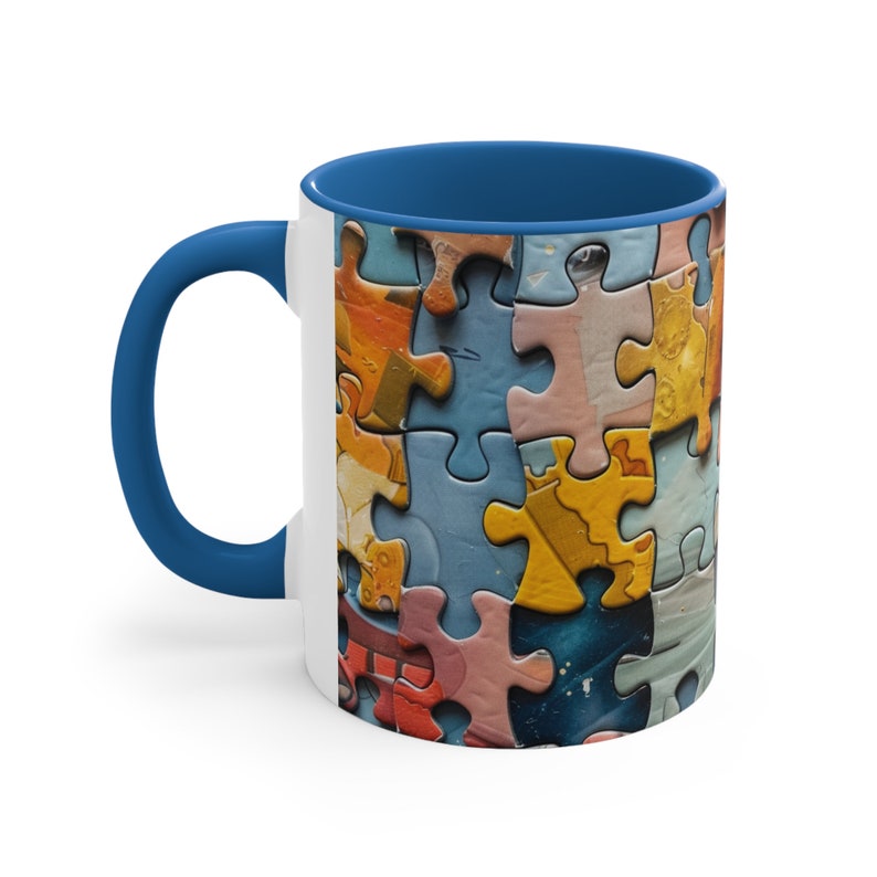 Jigsaw Puzzle Coffee Mug Gift for Puzzle Lover, 11oz Coffee Cup Gift ...