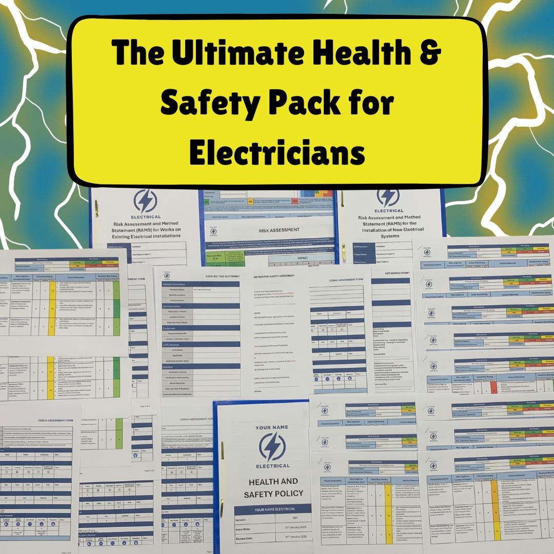 Ultimate Health & Safety Pack for Electricians – Your Complete ...