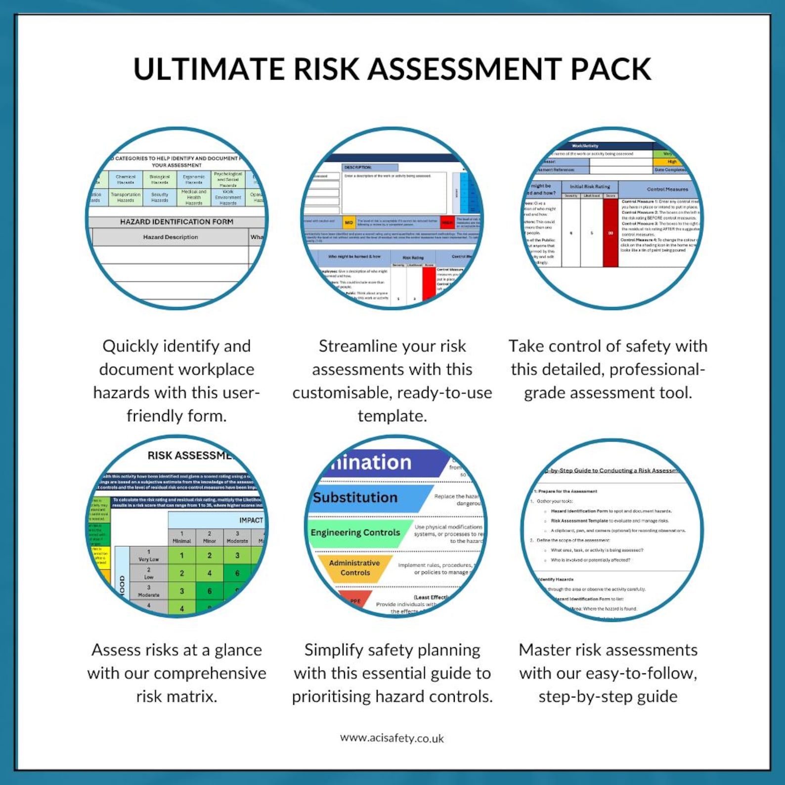 Complete Risk Assessment and Hazard Management Pack - Etsy