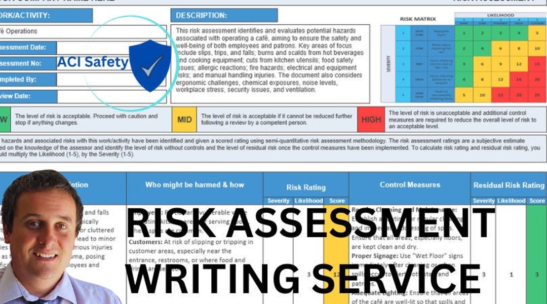 Professional Risk Assessment Writing Service - Etsy