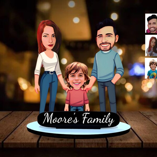 Family Figurines - Etsy