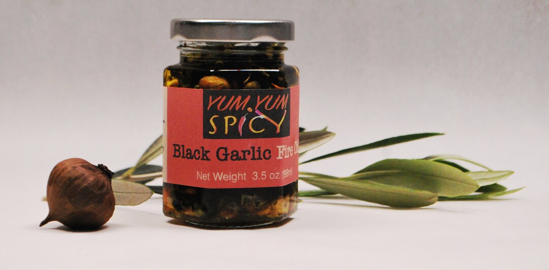 Black Garlic Fire Oil - Etsy