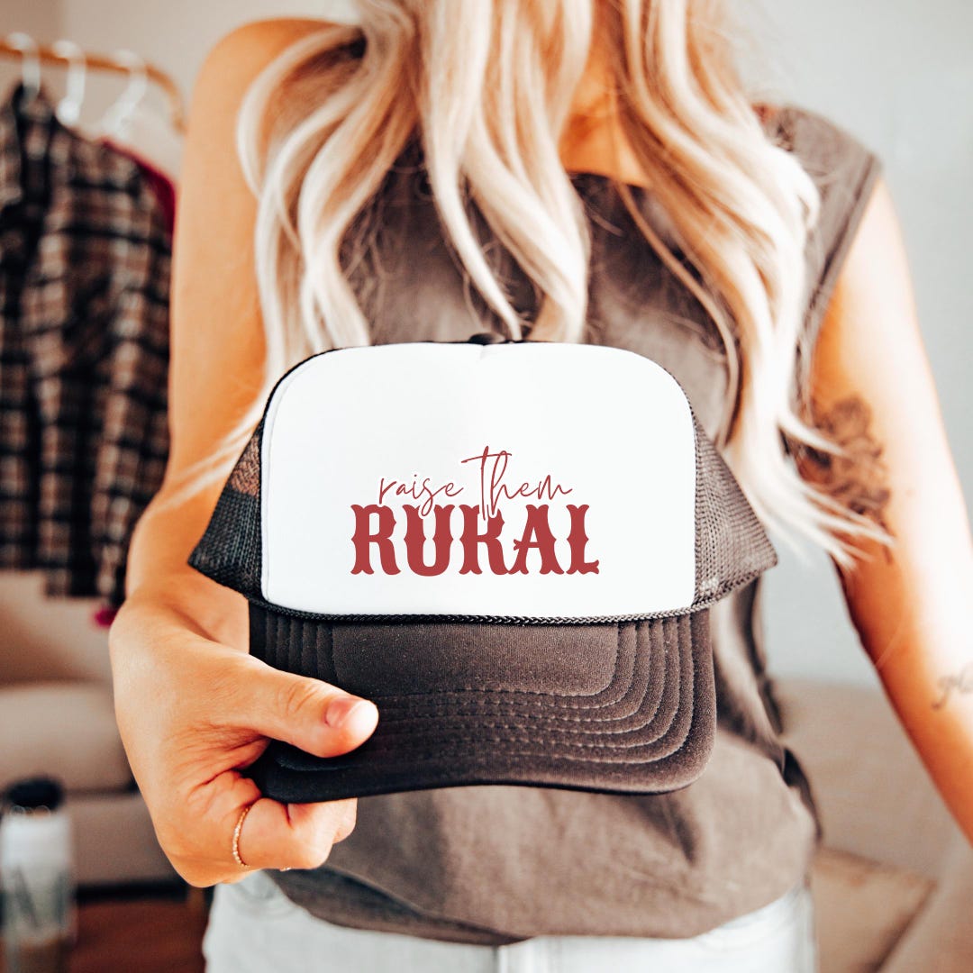 Trucker Caps, Vintage Country Style Hat for Agriculture Lovers, Farm ...