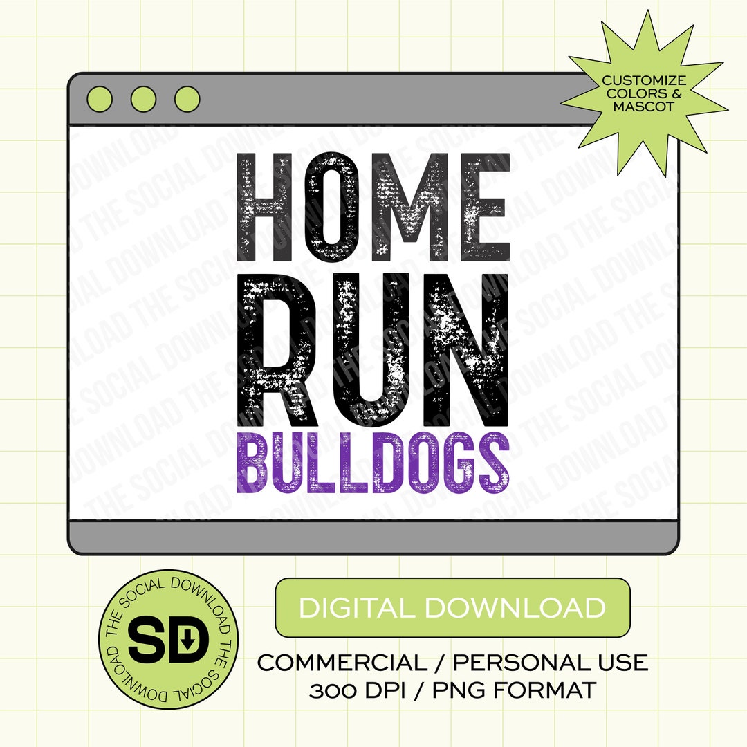 Home Run Baseball Custom PNG Download File, Custom School Png, Baseball ...
