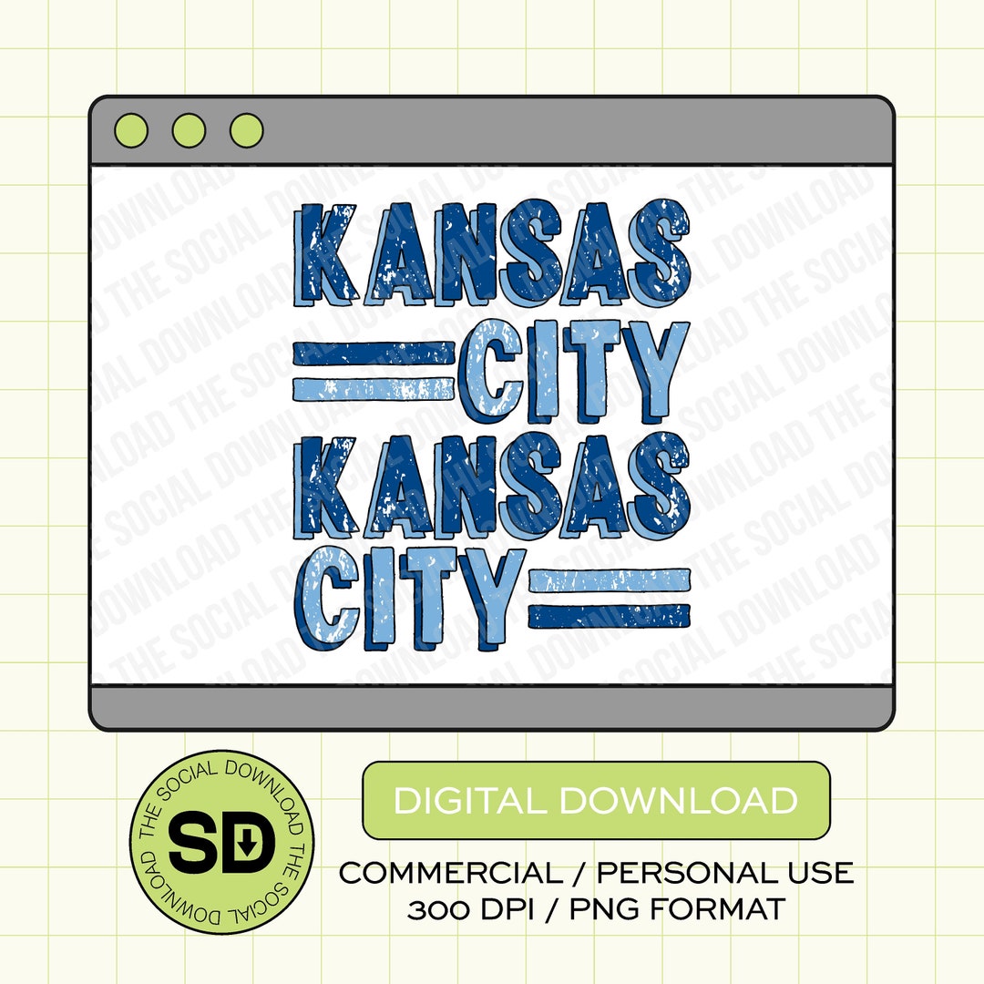 Retro Kansas City PNG Download File, Kansas City Png, KC Baseball ...