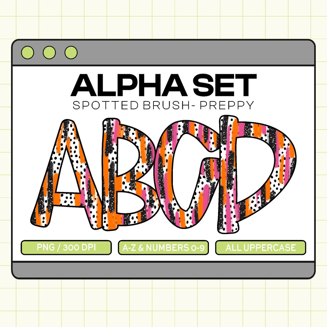 Trendy PNG Alpha Set, Doodle Alpha, Spots Alpha PNG, Ombre Alpha ...