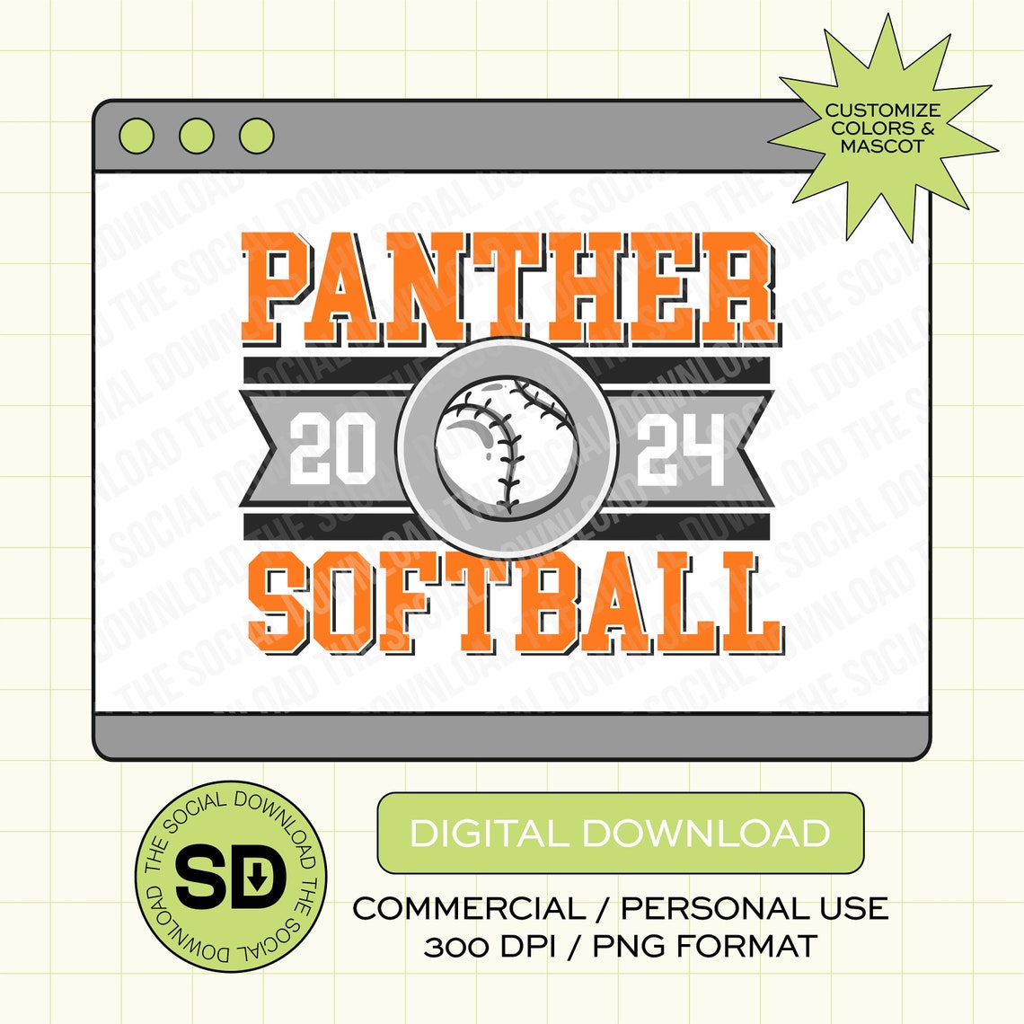 Baseball Team Banner Custom PNG Download File, Custom School Png ...