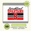Softball Team Stripes Custom PNG Download File, Custom School Png ...
