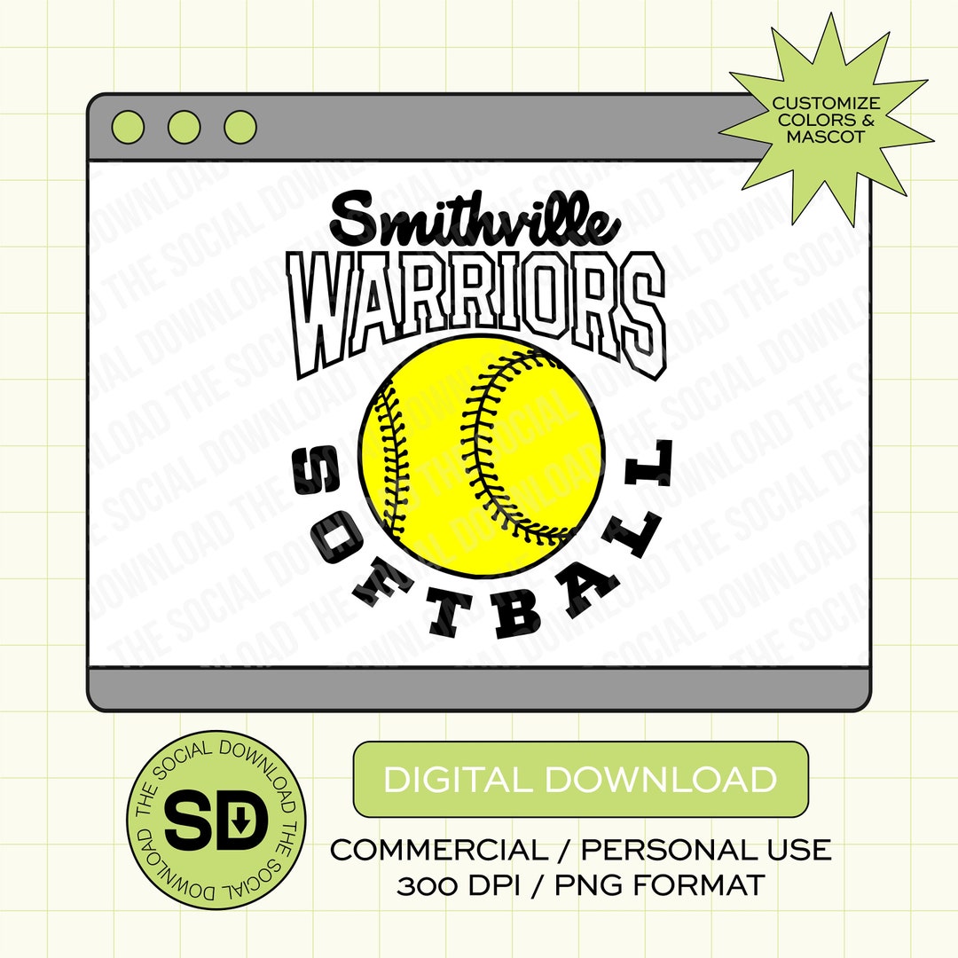 Team Arch Softball Custom PNG Download File, Custom School Png ...