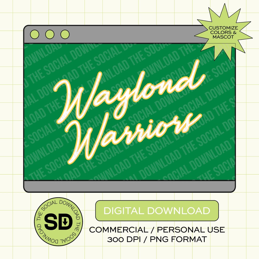 Spirit Script Outline Custom School Spirit PNG Download File, Custom ...