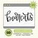 Bearcats Hand Lettered School Mascot Png, School Spirit Png, Custom ...