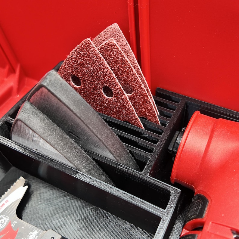 STL File for M18 Multi Tool Drawer Liner: Milwaukee Packout 3-drawer ...