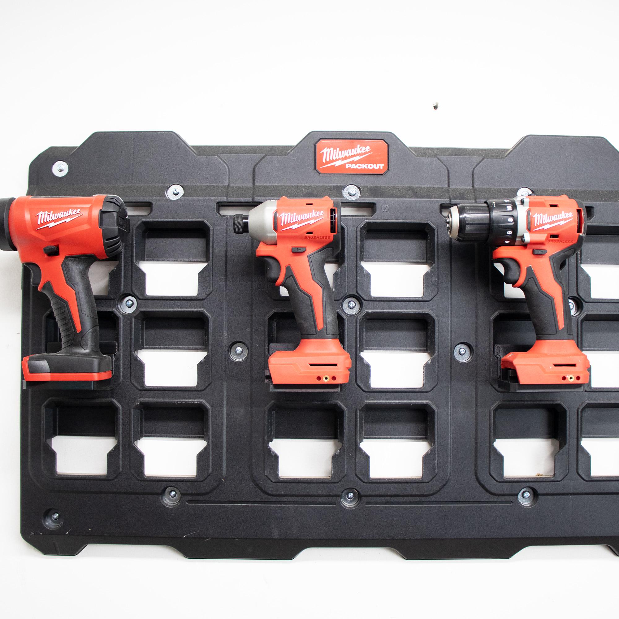 2 PACK- M18 Drill Mount and Holder for Milwaukee Packout Wall - Etsy