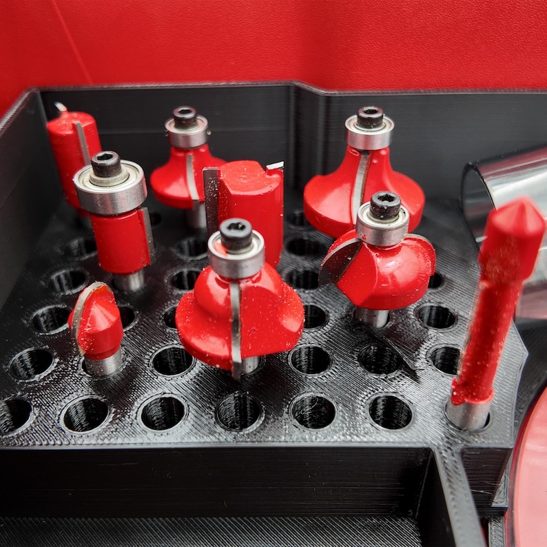 M18 Fuel Router Packout Organizer: Tool, Bit & Battery Liner V1 WITH ...