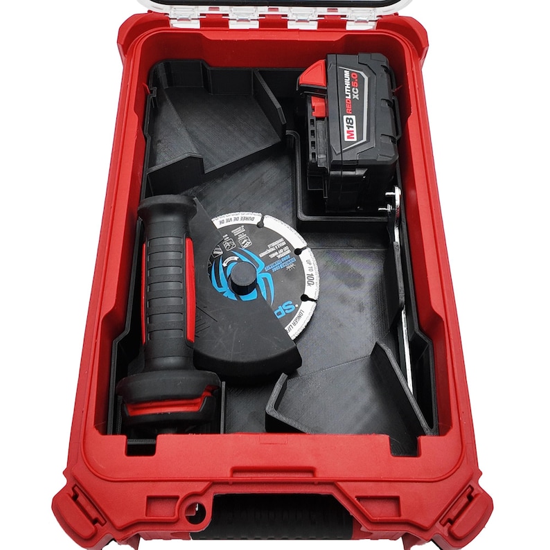 M18 FUEL Cut-off Grinder Packout Organizer: Compact Tool Liner (2880-20 ...