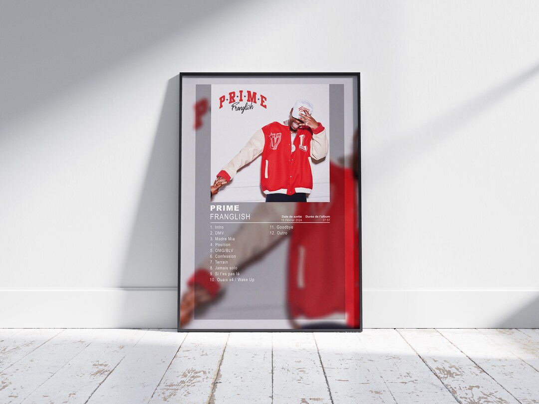 Album Cover Poster Prime by Franglish, Album Wall Art, Music Album ...