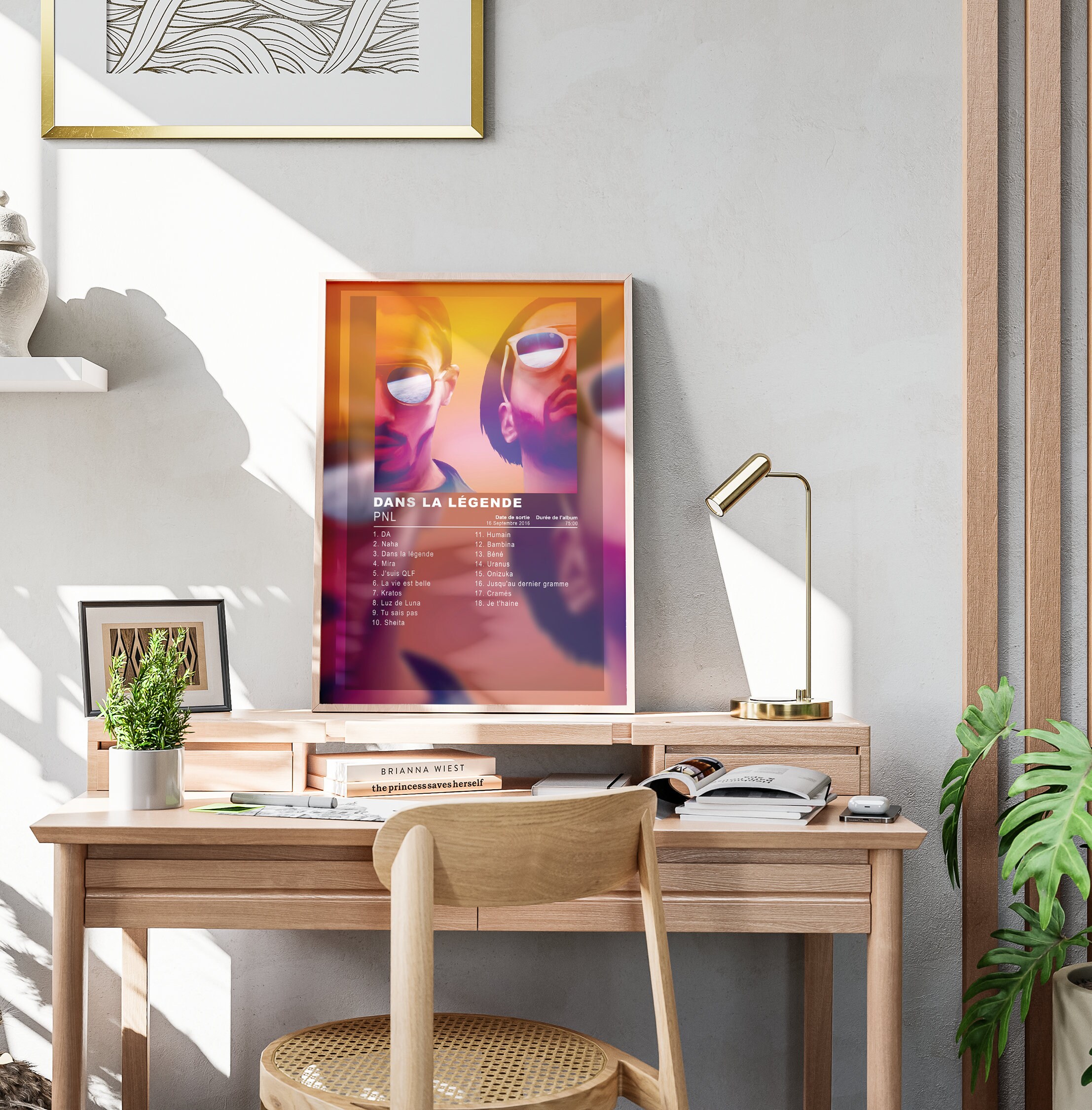 Album Cover Poster Dans La Légende by PNL, Album Wall Art, Music Album ...