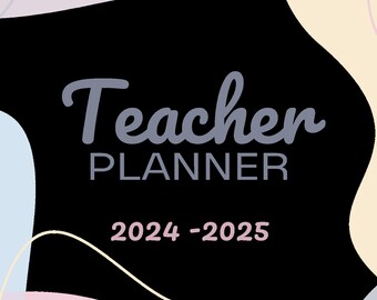 2024/2025 Teacher Planner, Organiser, Academic Planner - Etsy