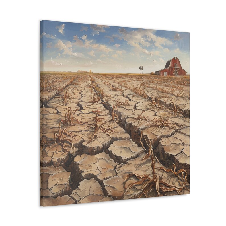 Original "withered Fields", Climate Change, Drought Effects ...