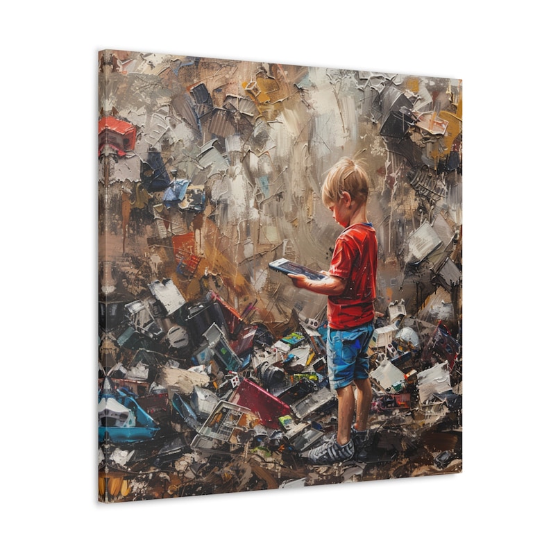 Original "digital Discard" E-waste, Modern Technology, Social ...
