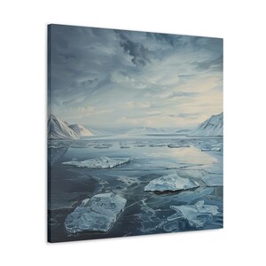 Original "melting Silence", Climate Change, Global Warming, Arctic ...