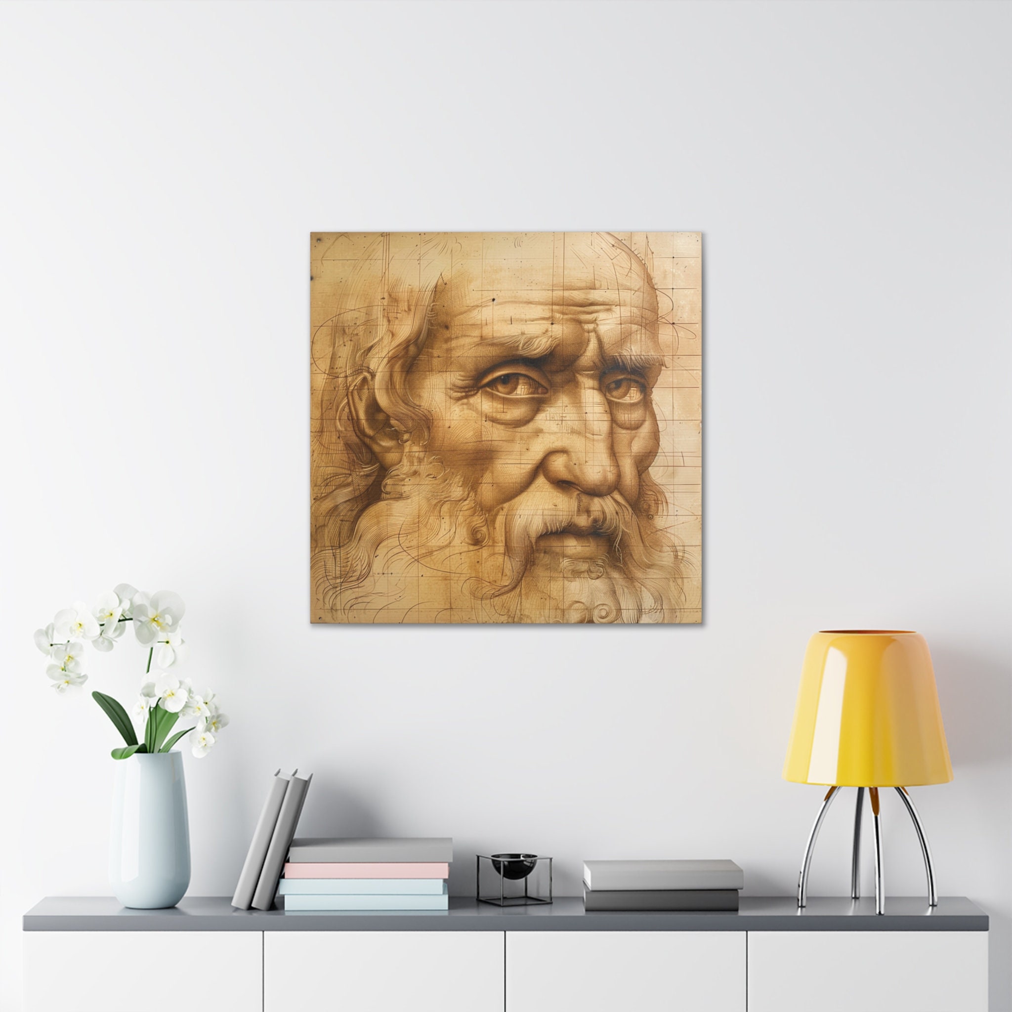 Original "timeless Gaze", Sepia Portrait, Classic Masterwork ...