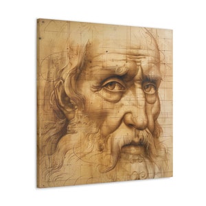 Original "timeless Gaze", Sepia Portrait, Classic Masterwork ...