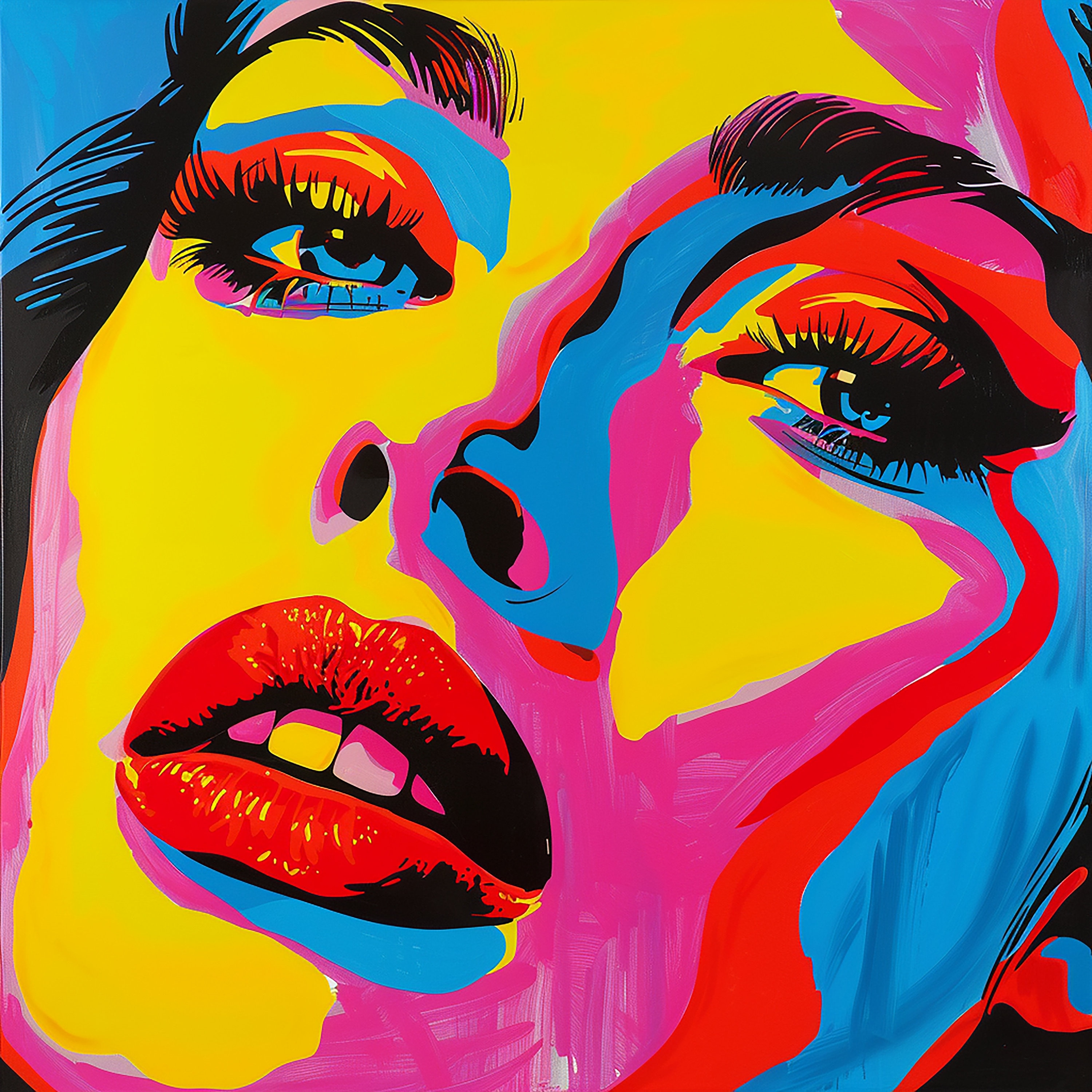 Art neon Passion, Pop Art, Bold Aesthetic, Contemporary Art, Vivid ...