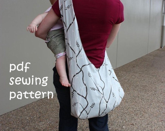 Sling Tote PDF Sewing Pattern - Etsy
