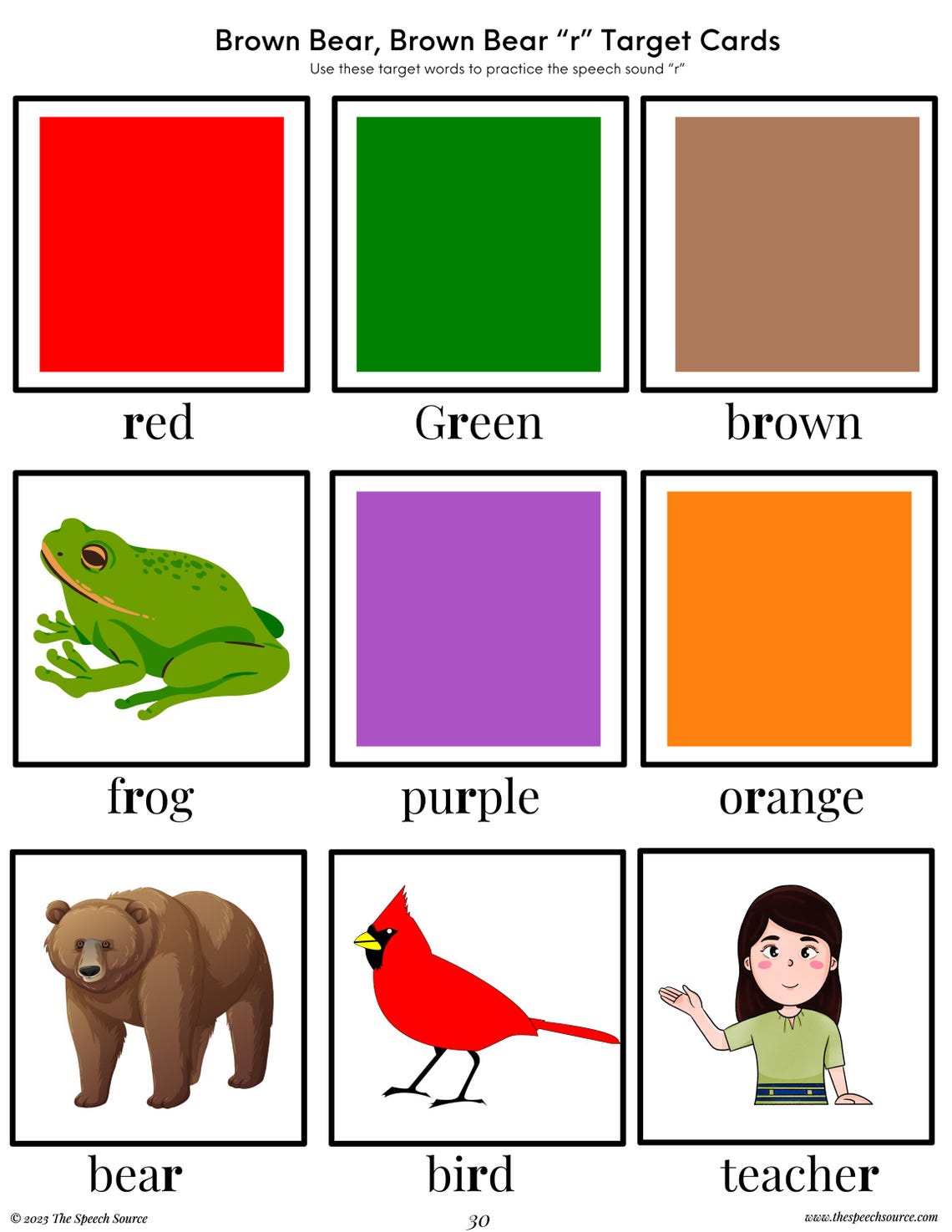 45-page Brown Bear Brown Bear Activities Speech Therapy & Preschool ...