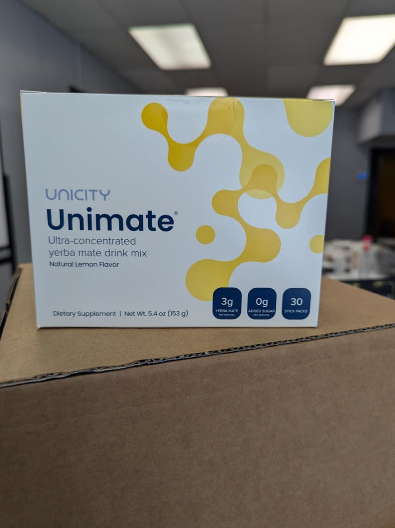 NEW Unicity Unimate Lemon 1 Pack 30ct - Etsy