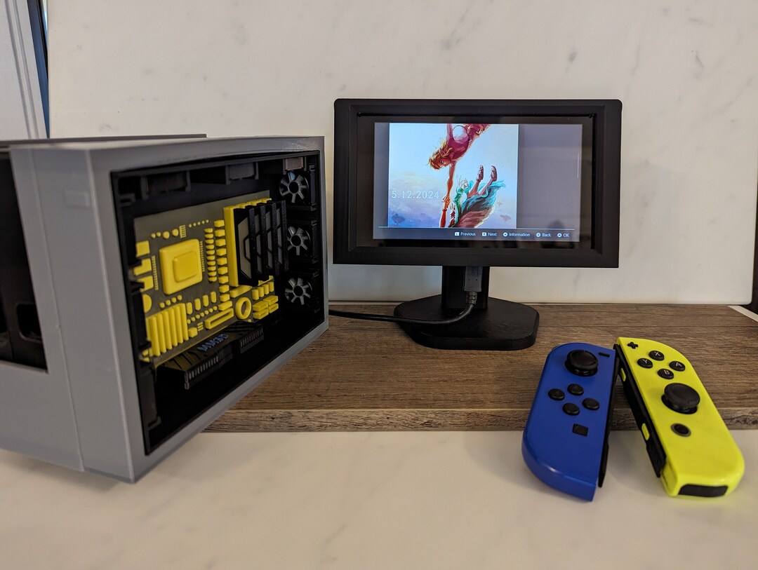 Nintendo Switch Mini Tv Monitor Stand Gaming PC - Etsy