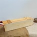 Handcrafted Solid Wood Long Box Artisan Wooden Rectangular Storage ...