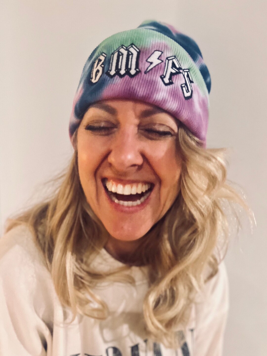 BMFS Tie-dye Beanie, Billy Strings Tie-dye Beanie, BMFS Beanie, BMFS Hat, Billy Strings Beanie ...